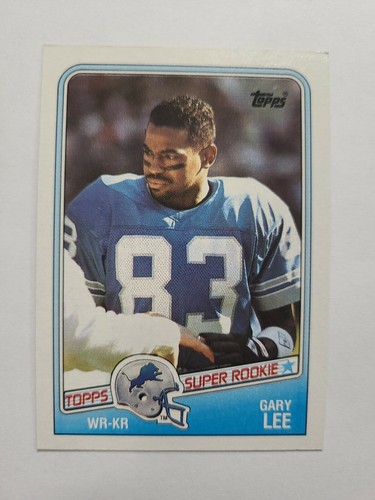 GARY LEE 1988 TOPPS FOOTBALL CARD # 377 E7448 | eBay