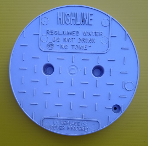 9 in. Purple Round Irrigation Ground Valve Box Lid | eBay