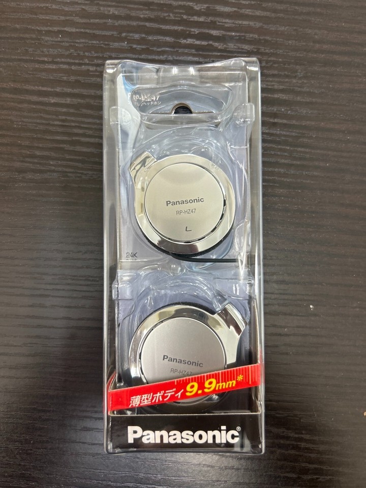 Panasonic RP-HZ47-S clip headphone silver | eBay