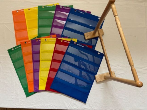 10 New Lakeshore Table Top Mini Pocket Charts + 1 Free and Pre-Owned ...