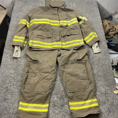Globe Firefighter Suit Jacket Pants Set Mens 30 USA Rescue Gear ...