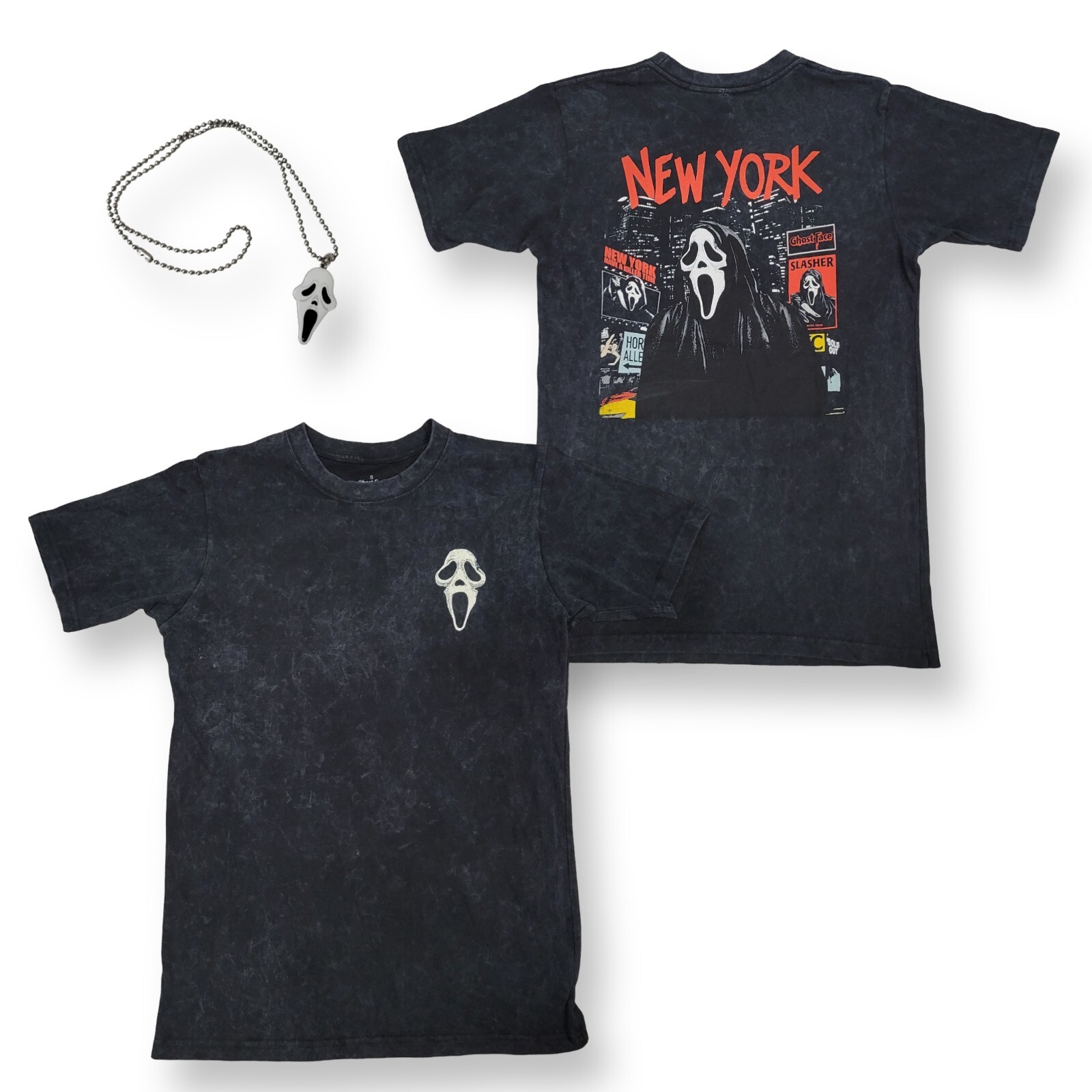 SCREAM Ghostface Slasher T-Shirt Black Size Small The… - Gem