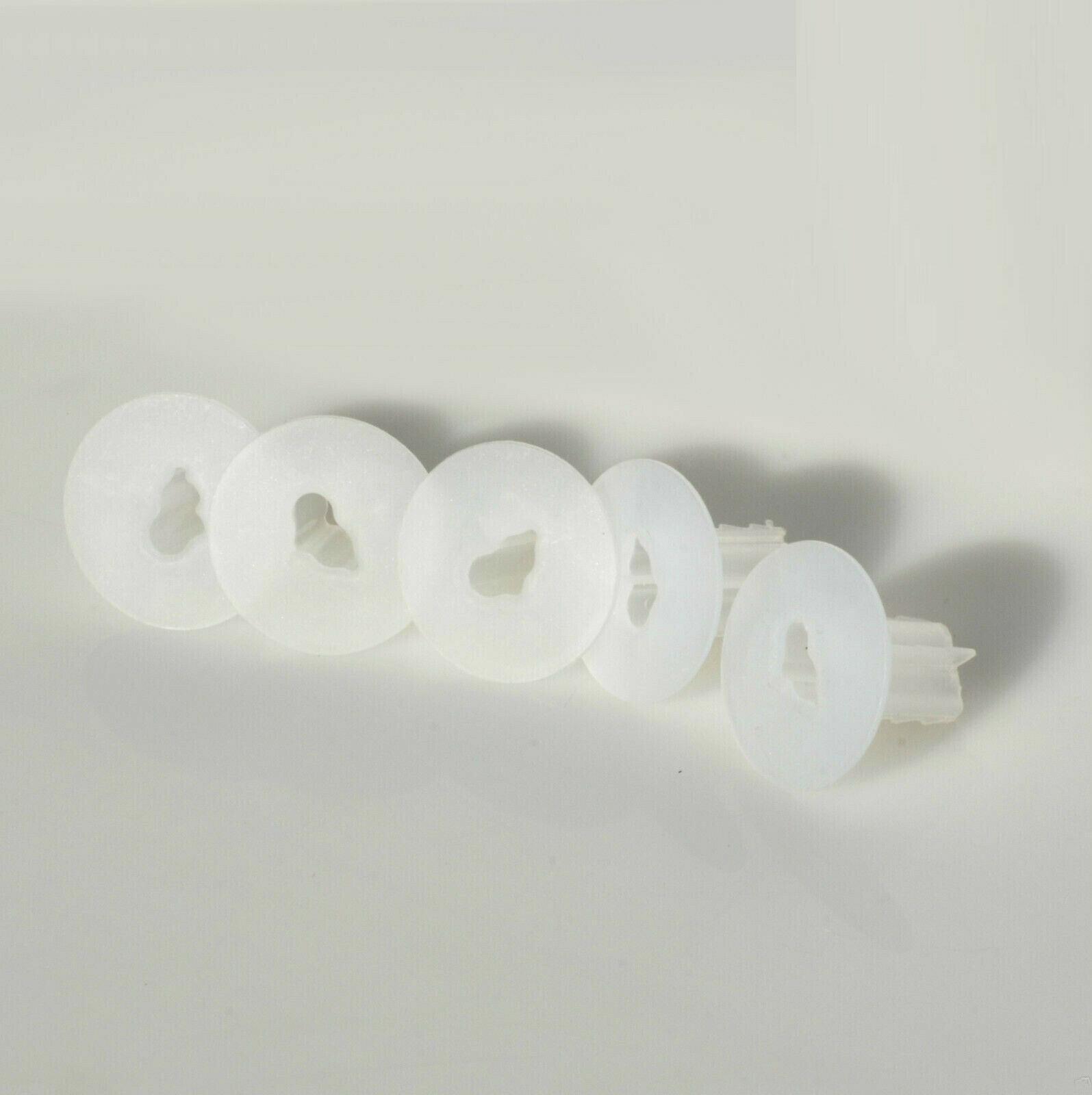 5 X CLEAR TWIN WALL GROMMETS SHOTGUN CABLE TV SATELLITE ENTRY EXIT HOLE ...