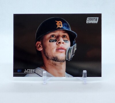 2021 Topps Stadium Club Chrome JACOBY JONES TIGERS #93 | eBay