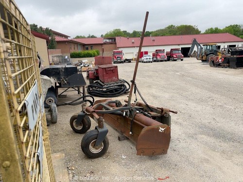 Bobcat Laser 84" Box Blade Grader Skid Steer Attachment Hydraulic ...