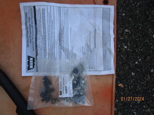 Warn Gen III Trans4mer Grille Brush Guard NOS 102831 | eBay