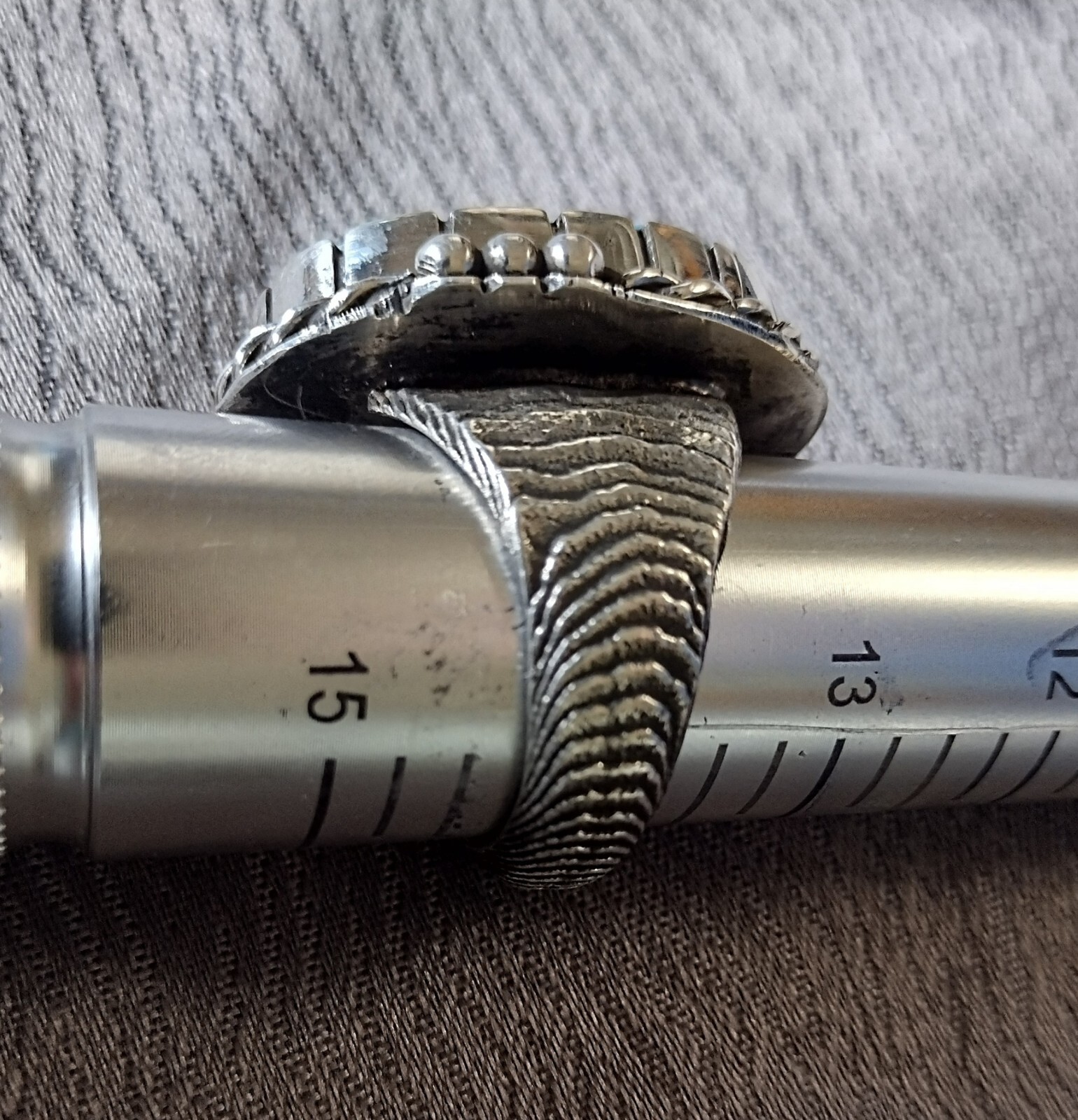 Cuttle Bone Cast Native American Ring Size 14 | eBay