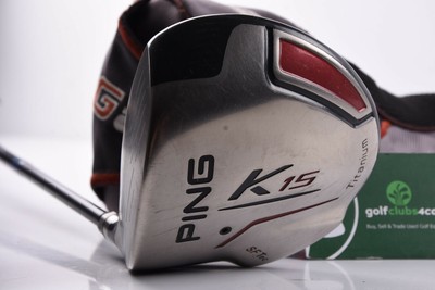 LEFT HAND PING K15 DRIVER / 10.5° / REGULAR FLEX PING TFC 707D SHAFT ...