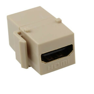 HDMI Keystone Wall Plate Snap-In Insert Coupler Adapter Jack Female ...