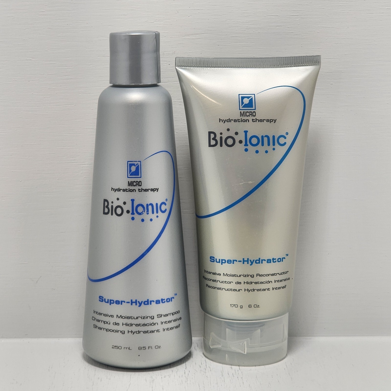 Bio Ionic Super Hydrator Intensive Moisturizing Shampoo 8.5 & Reconstructor 6 oz | eBay