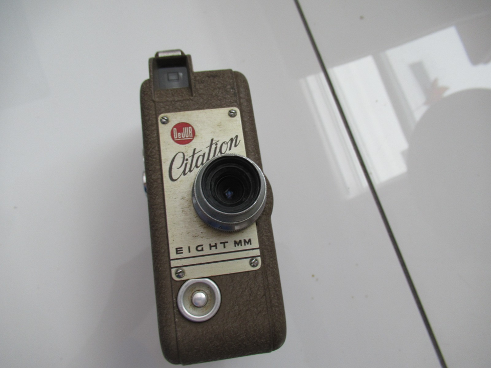 Vintage DeJUR 1950s Citation 8MM film camera - Working Condition! GREAT ...