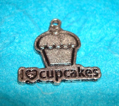 Pendant Cupcake Charm Cupcake Baker Charm Cooking Wedding Cake Charm ...