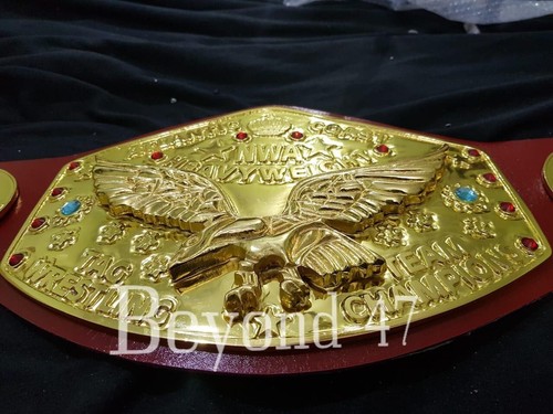 ATLANTIC COAST NWA heavy weight Tag Team wrestling champions 4MM real Leather | eBay