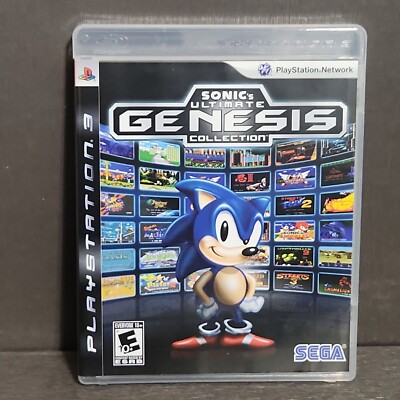 Sonics Ultimate Genesis Collection PlayStation 3 PS3 Game CIB ...