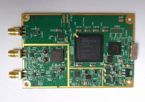 70 MHz to 6 GHz SDR Xilinx Spartan-6 FPGA GNU Radio Compatible with ...