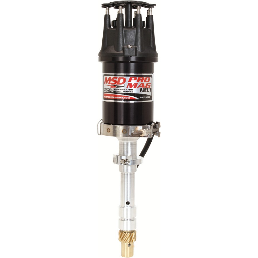 Msd Ignition 79082, Generator 12Amp Pro Mag Lt Short - Black ...
