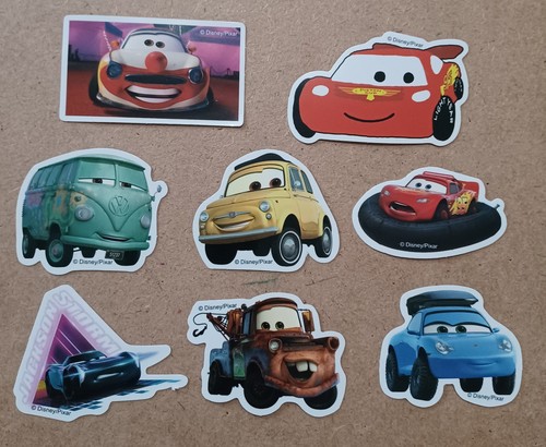 Pixar Cars Themed Stickers - Lot of 8 | eBay