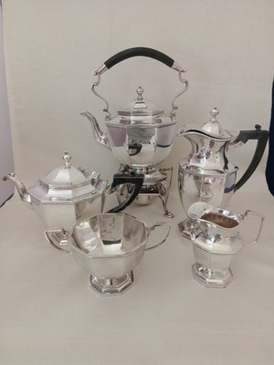 Harrods Silver Plated 5 pcs Tea Set | eBay