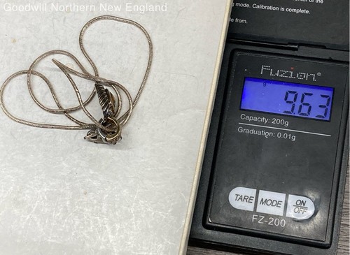 Signed 925 Sterling Silver 585 14K Yellow Gold Yurman Citrine Necklace ...