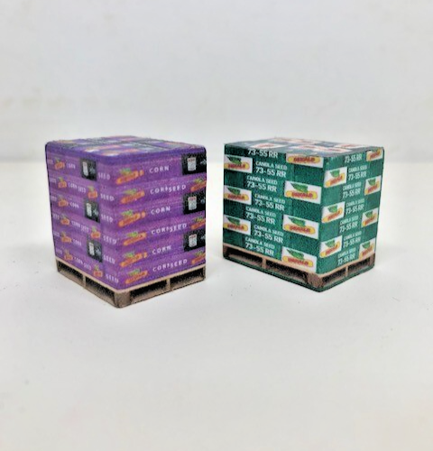 2- 1/64 Pallets DEKALB seed corn sacks FARM,DIORAMA | eBay