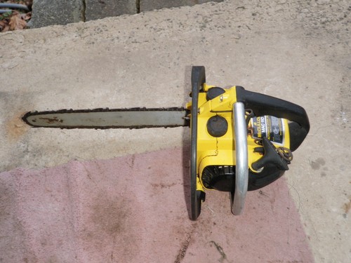 Vintage McCulloch Mac 110 Chainsaw Chain Saw with bar top handle | eBay