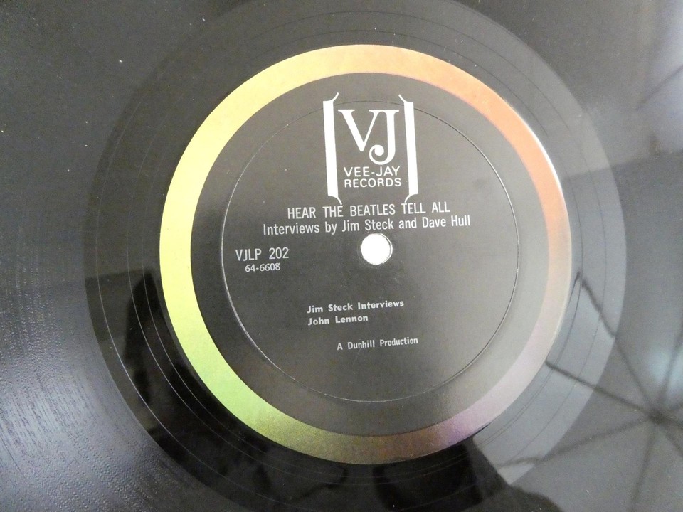 The Beatles HEAR THE BEATLES TELL ALL 1964 Vee Jay Records Pro-202 "No ...