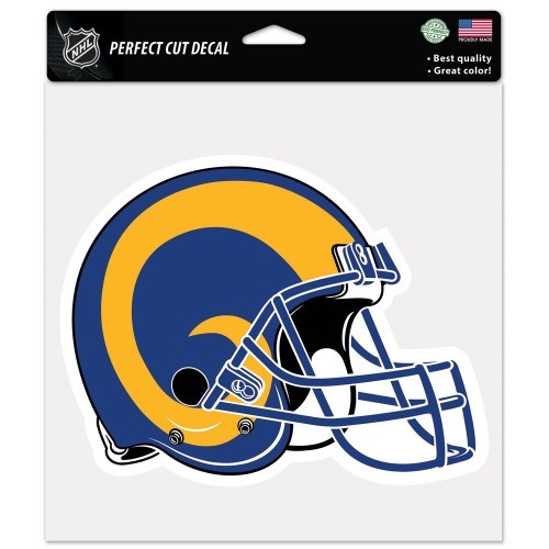 LOS ANGELES RAMS CLASSIC LOGO PERFECT CUT DECAL 8"X8" PERFECT FOR ...