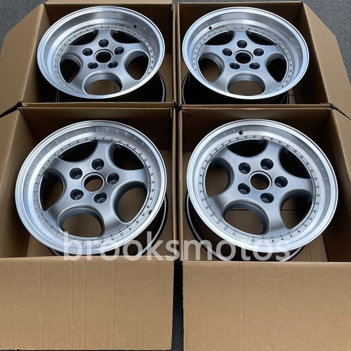 17" CLASSIC WIDE GRAY STYLE WHEELS RIMS FIT 1978-199 PORSCHE 928 17X8 ...