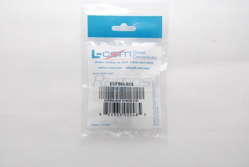 Ecf504-Sc6 Lot 3 Pieces L-Com Connector Cat6 Shielded Rj45 Line In 8x8 ...