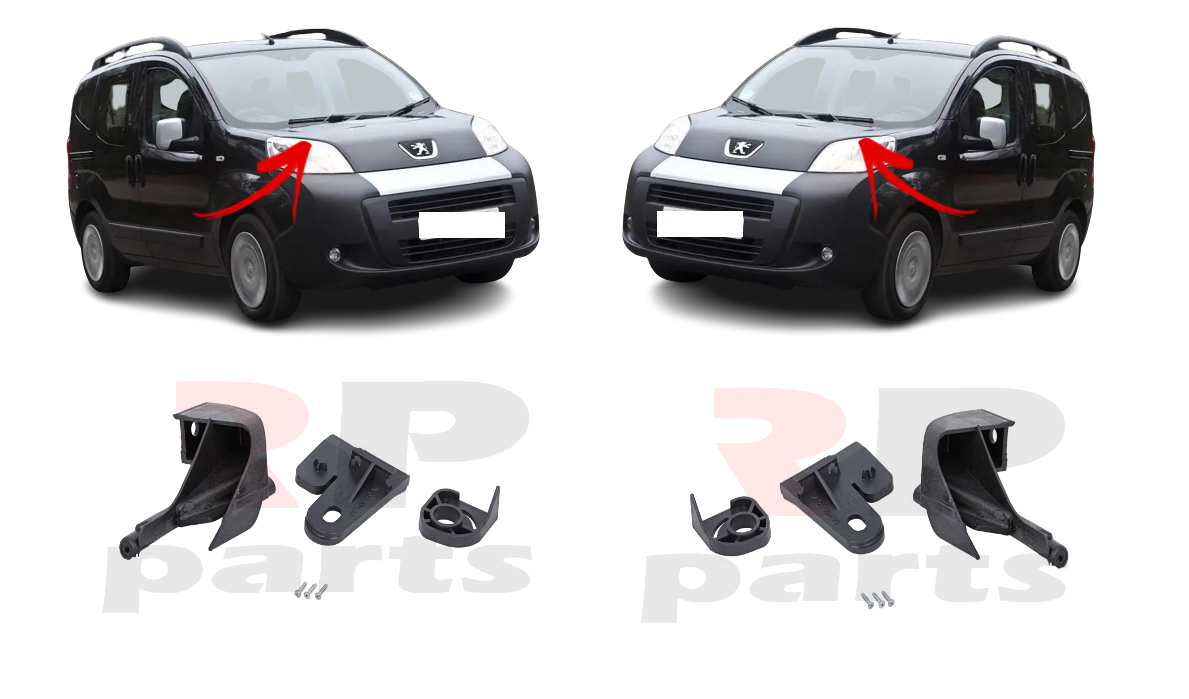 FOR PEUGEOT BIPPER, CITROEN NEMO 08-16 FRONT HEADLIGHT BRACKET REPAIR ...