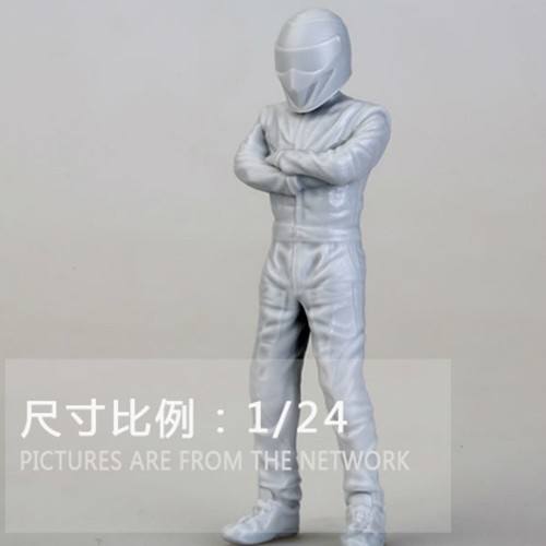 1:24 Resin Figures Model Kit Miniatures character Motorcyclists ...