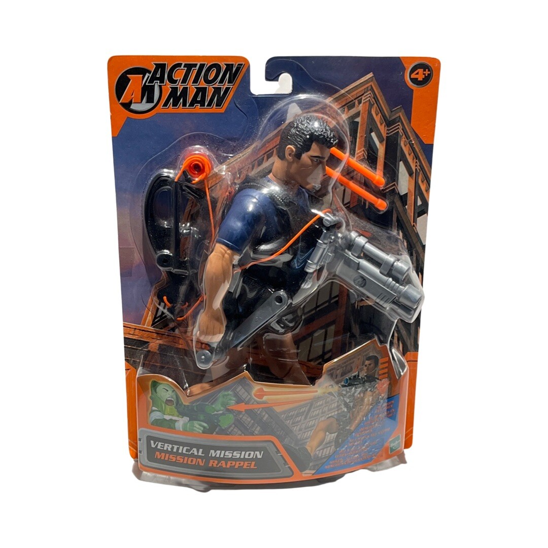 Vintage Action Man Vertical Mission Mission Rappel Action Figure Hasbro ...