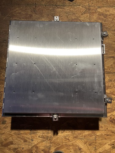 Hoffman A20H2008SSLP Stainless Steel Junction Box - Gray - 20x20x8 ...