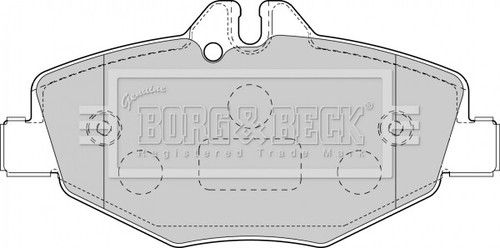 Fits Mercedes E-Class 2002-2009 Baxter Front Brake Pads Set A0044208720 ...