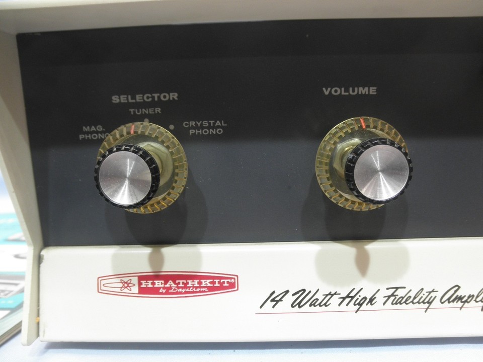 EXCELLENT 1961-63 Heathkit AA-161 14-Watt Mono Tube Amplifier- Serviced ...