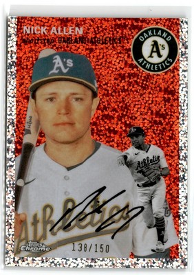2023 TOPPS PLATINUM ANNIVERSARY SPECKLE NICK ALLEN /150 #381 | eBay