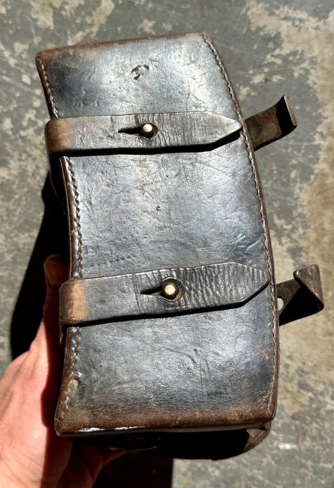 Pre-WW2 German Flare Pistol Leather Pouch Gun Carrier Holster Case Lp34 ...