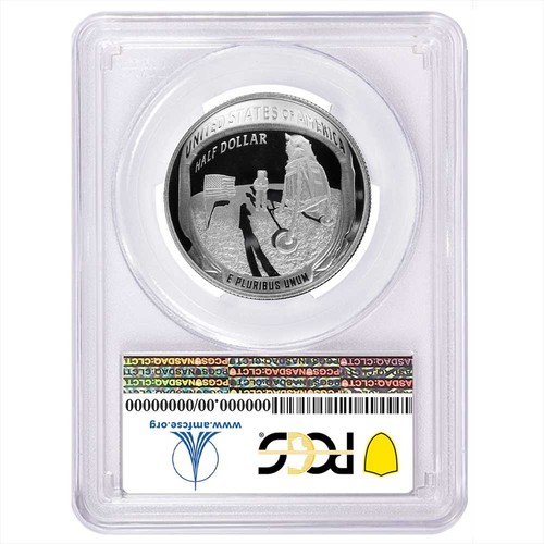 2019-S Proof 50c Apollo 11 50th Ann. Half Dollar PCGS PR70DCAM FDOI ...