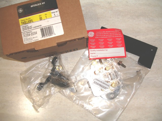 Orginal General Electric Generator Transfer switch interlock kit GE ...