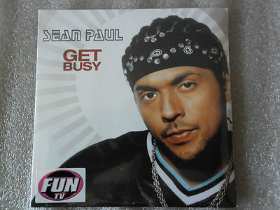 CD SEAN PAUL GET BUSY ALBUM DUTTY ROCK DIWALI RIDDIM NEUF NEW(CD SINGLE ...