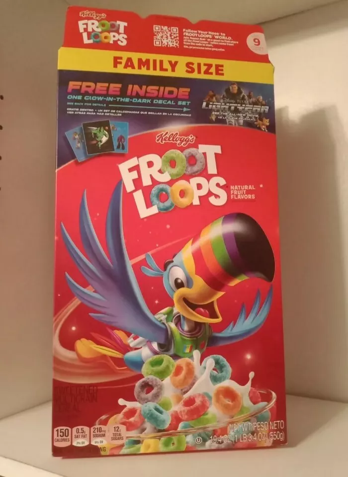 Froot Loops Cereal 2022