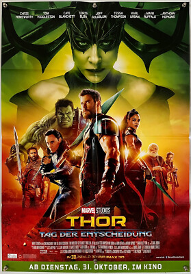 The Avengers THOR: RAGNAROK original 1 sheet movie poster 2017 | eBay