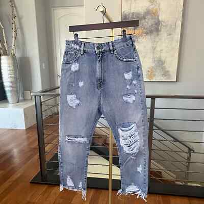 SER.O.YA Blue Omar Drop Boyfriend Jeans | eBay