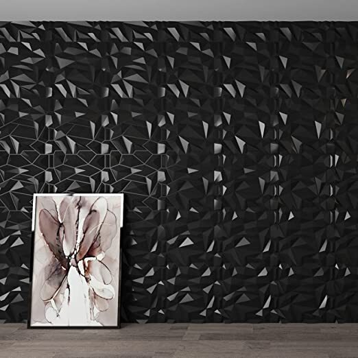 Art3d PVC 3D Diamond Wall Panel Jagged Matching for Residential ...