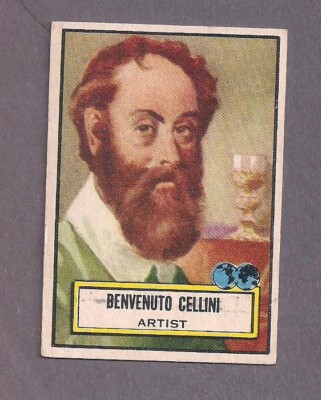 1952 Topps Look 'N See #86 Benvenuto Cellini | eBay