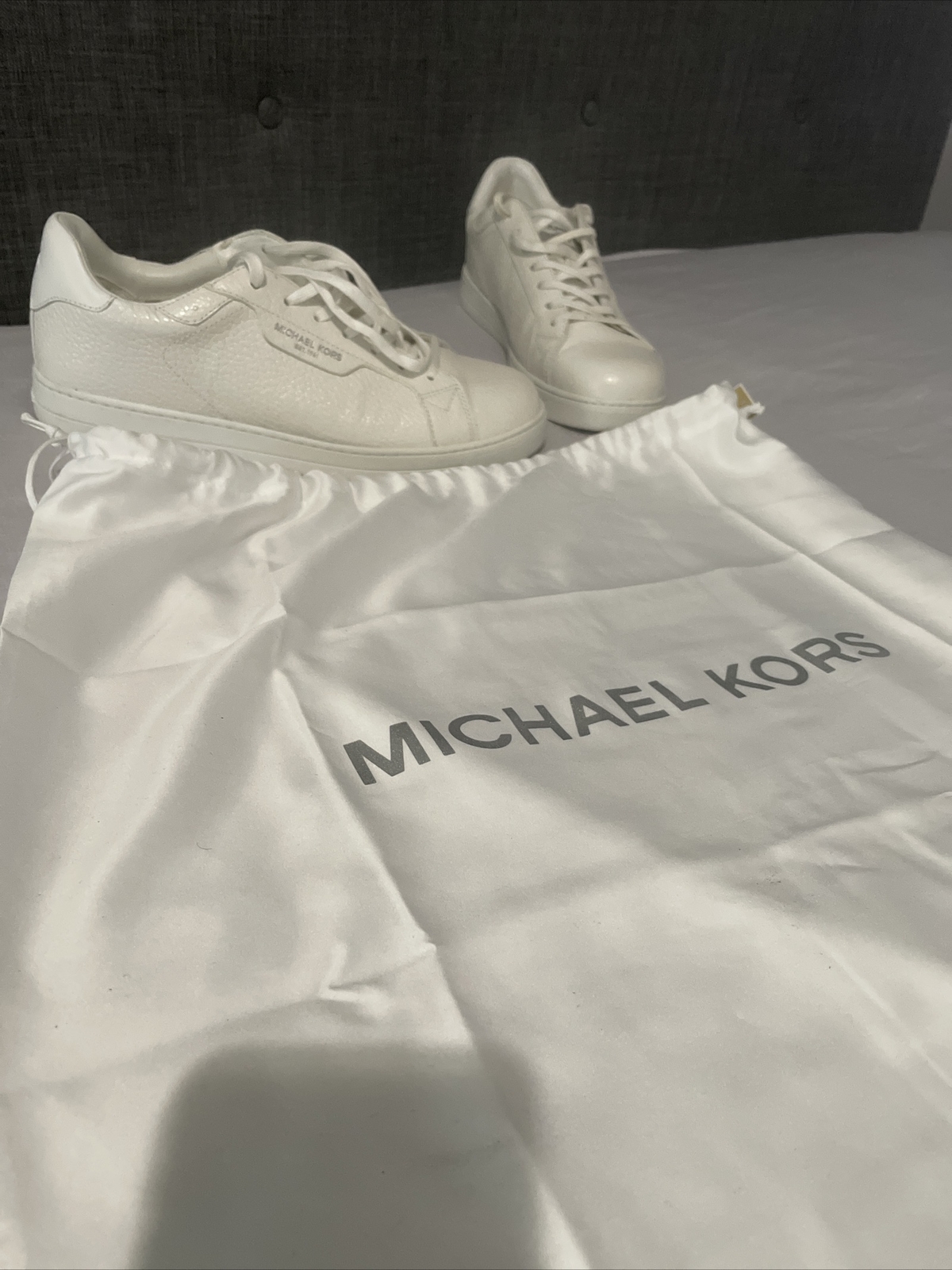 Michael Kors Mens Miles Trainer Nate Lace Up Midnight… - Gem