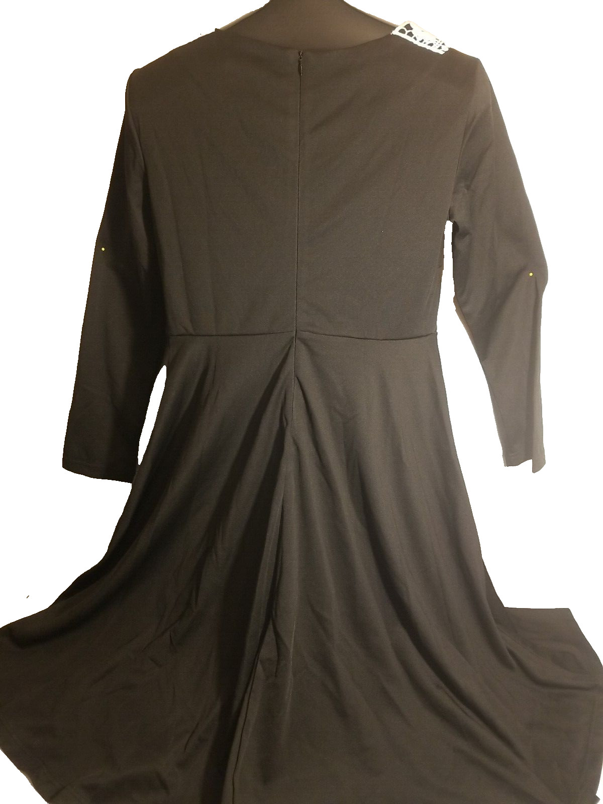 WEDNESDAY ADDAMS Dress Black Goth Halloween Costume C… - Gem