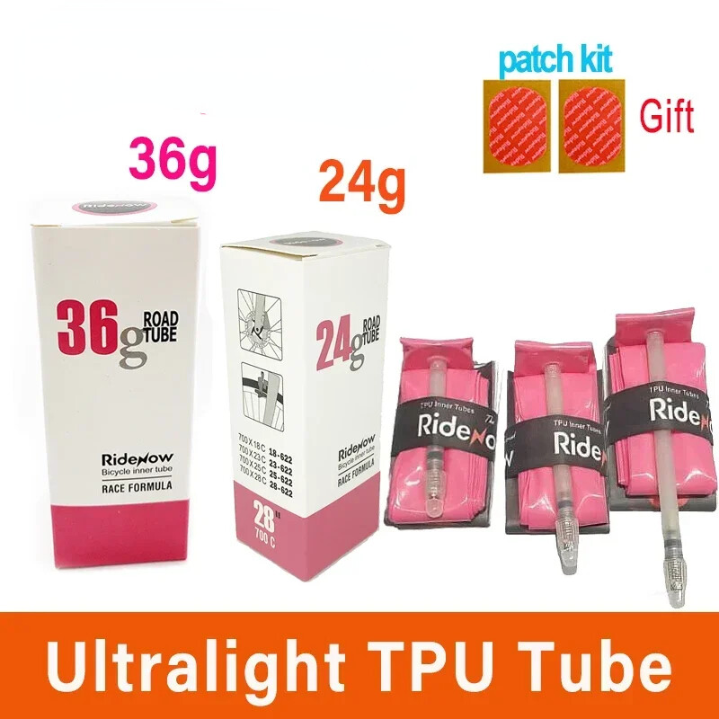 Ultralight Inner Tube 700 X 18 25 28 32 35 38C Bike TPU Tube 45 65 85mm ...