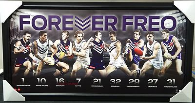FREMANTLE DOCKERS FOOTBALL CLUB AFL FOREVER FREO PRINT FRAMED - FYFE ...