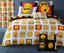 Emoticon Expressions Grey Smiley Duvet Bedding Set Single Double King ...